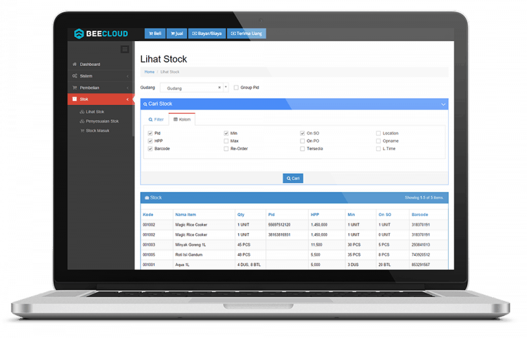 Software Akuntansi Online No. 2 di Indonesia - Beecloud