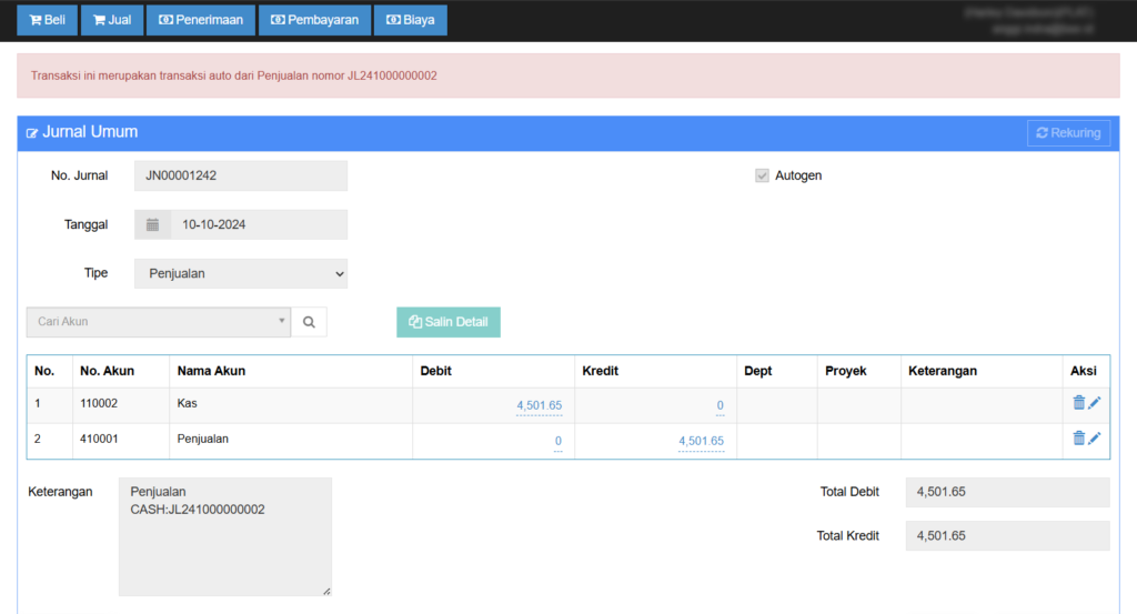 Panduan Setting Round atau Pembulatan Pada Beecloud