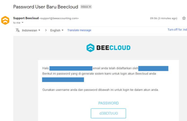 Panduan Cara Menambah Login User Pengguna Beecloud