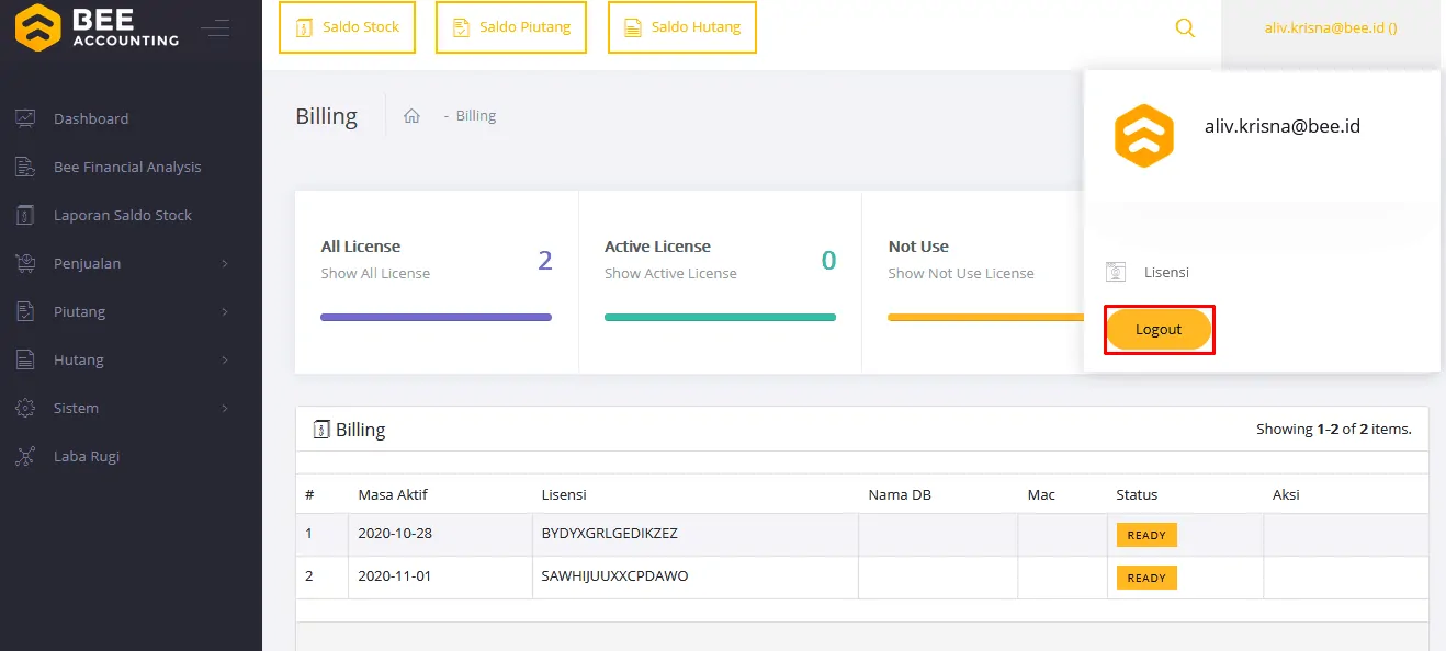 Panduan Menghubungkan Beeaccounting dengan BA Dashboard