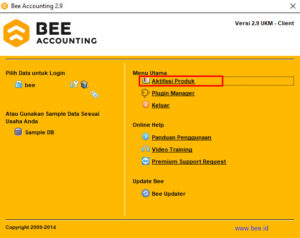 Panduan Cara Aktivasi BeeAccounting UKM
