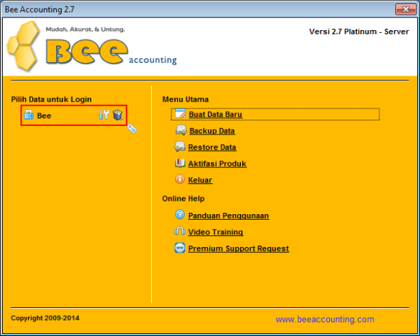 Panduan Cara Install BeeAccounting 2.7 di Windows