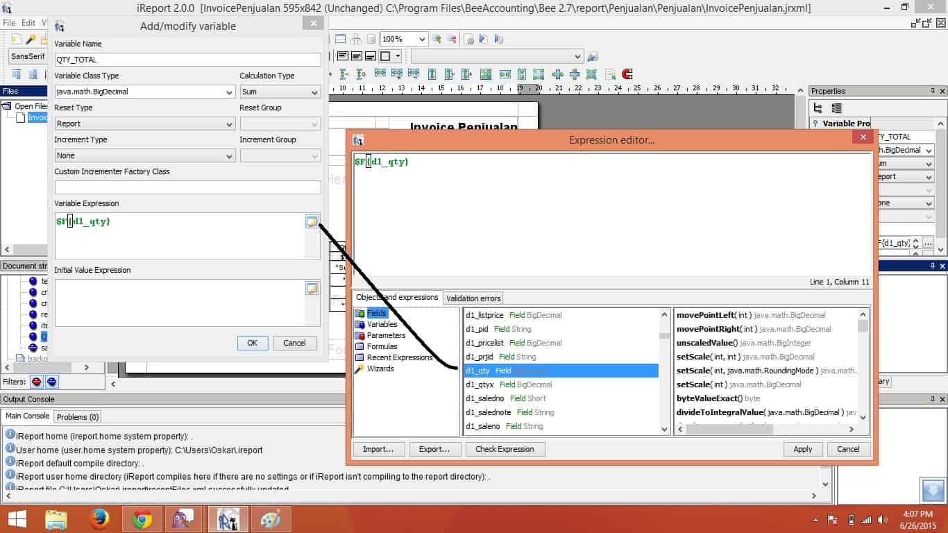 Panduan Menampilkan Total Qty Pada Nota Grafik - BeeAccounting