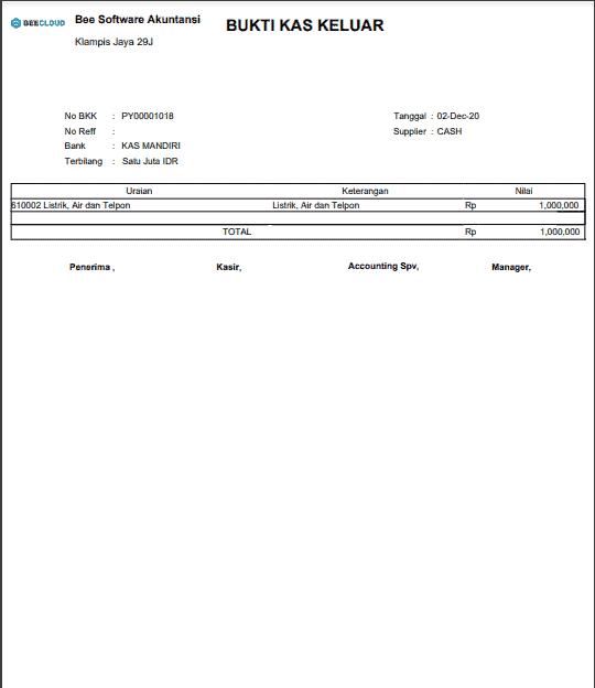 Harga Jasa Desain Nota & Laporan - Bee.id