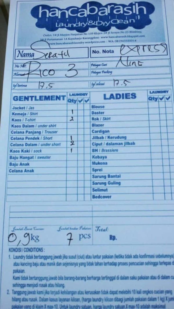 7 Contoh Nota Penjualan dan Cara Buat Nota Penjualan