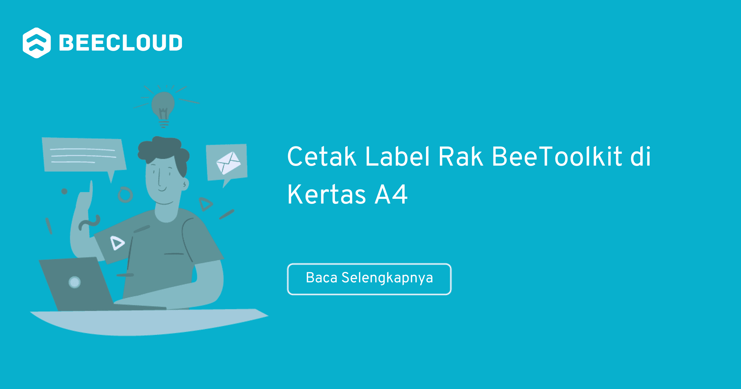 Panduan Cetak Label Rak BeeToolkit di Kertas A4