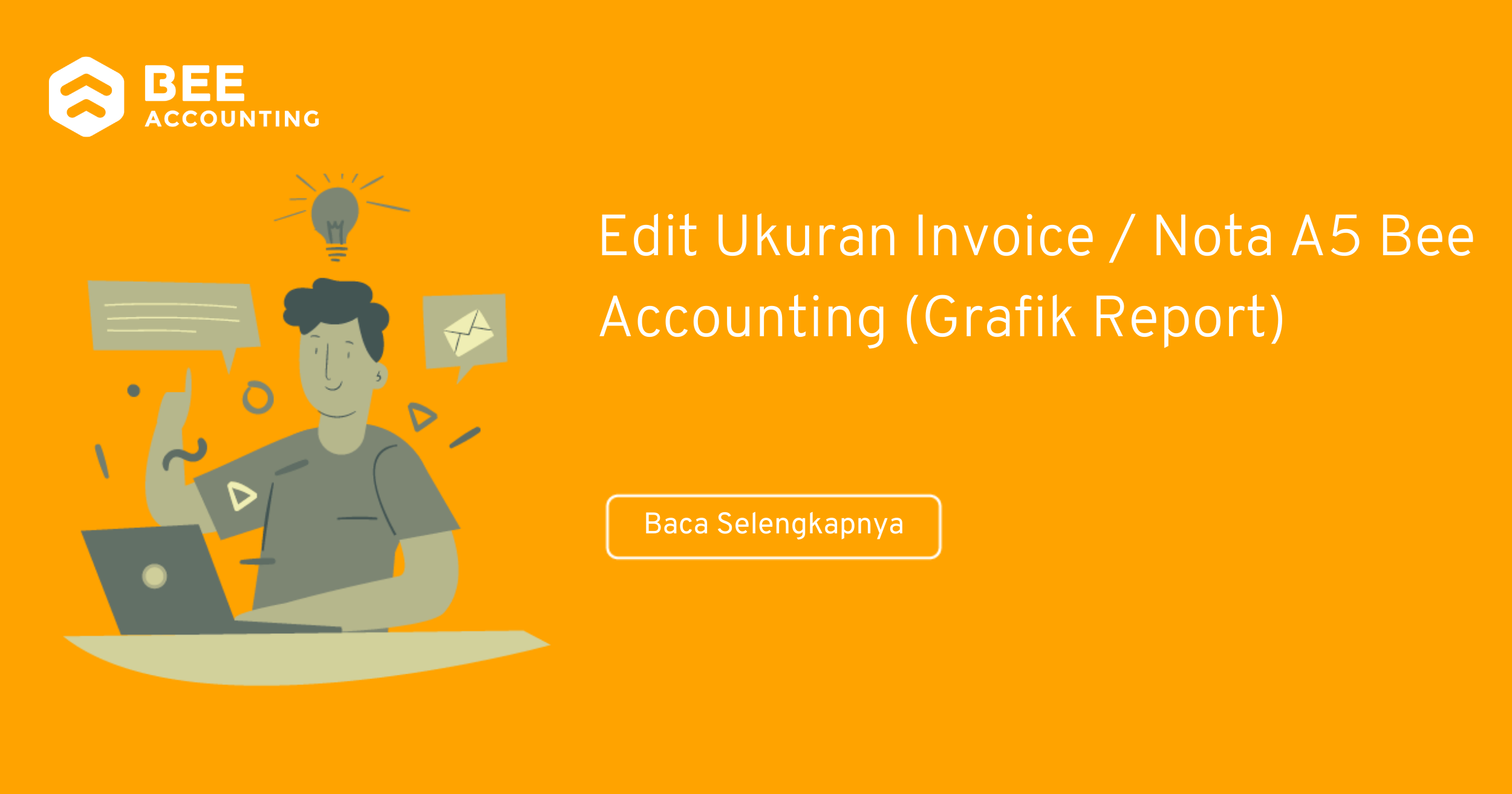 Panduan Edit Ukuran Invoice / Nota A5 Bee Accounting (Grafik Report)