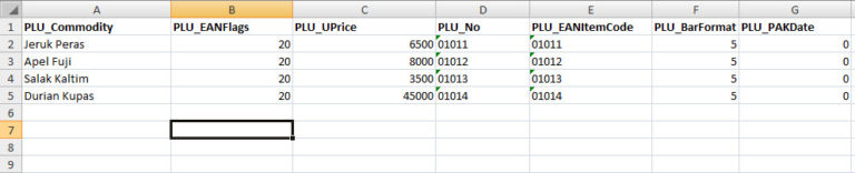 Panduan Cara Import Item pada Timbangan Digital Digi SM-100 Dengan LabelNet