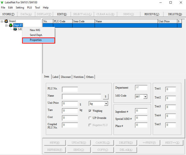 Panduan Cara Import Item pada Timbangan Digital Digi SM-100 Dengan LabelNet