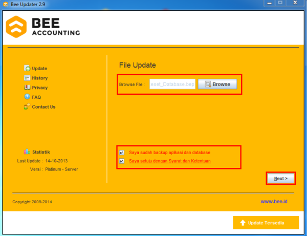 Panduan Cara Reset Transaksi Beeaccounting