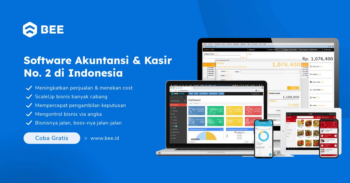 Software Akuntansi & Kasir No.2 di Indonesia - Bee