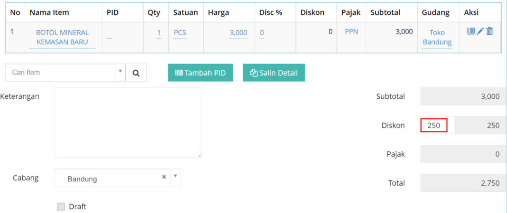 Panduan Perbedaan Diskon Detail dan Diskon Master Pembelian Beecloud