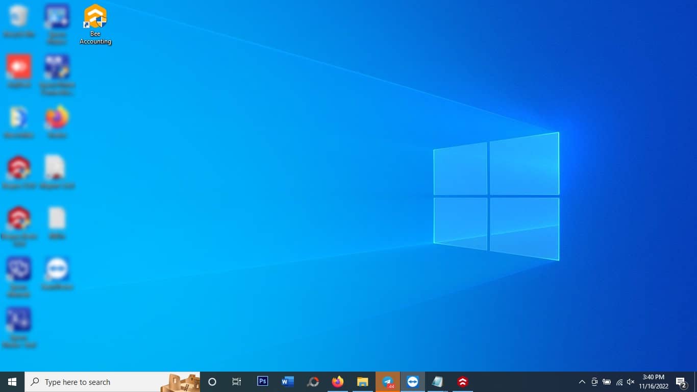 Panduan Cara Membuat Shortcut Beeaccounting Pada Windows