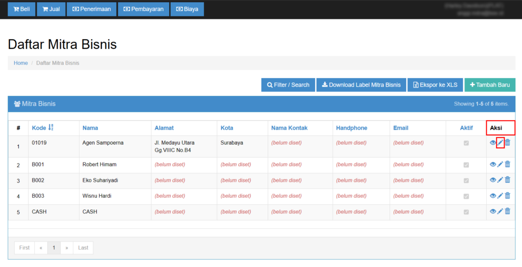 Panduan Cara Memberikan Limit/Batasan Hutang per Supplier Beecloud