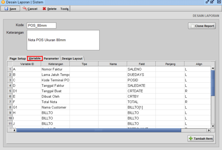 Panduan Cara Menampilkan Keterangan Pada Nota Kasir Beeaccounting