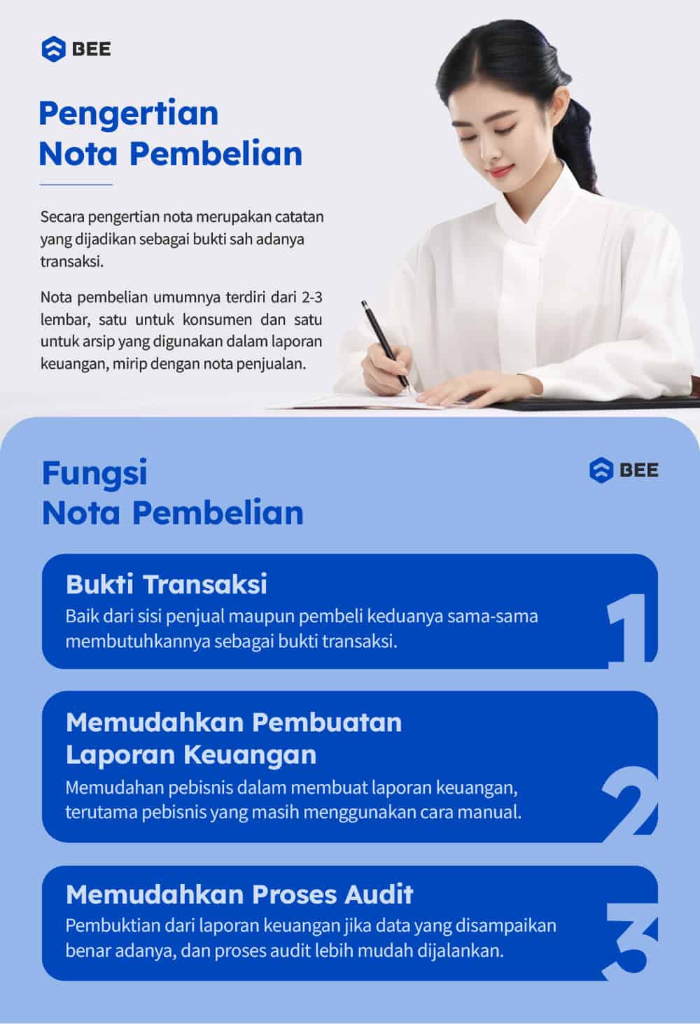 13 Contoh Nota Pembelian dan Cara Membuatnya Lengkap