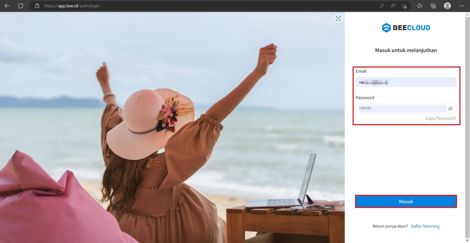 Panduan Cara Login Beecloud 3.0