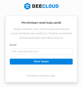 Lupa Password Beecloud 3.0