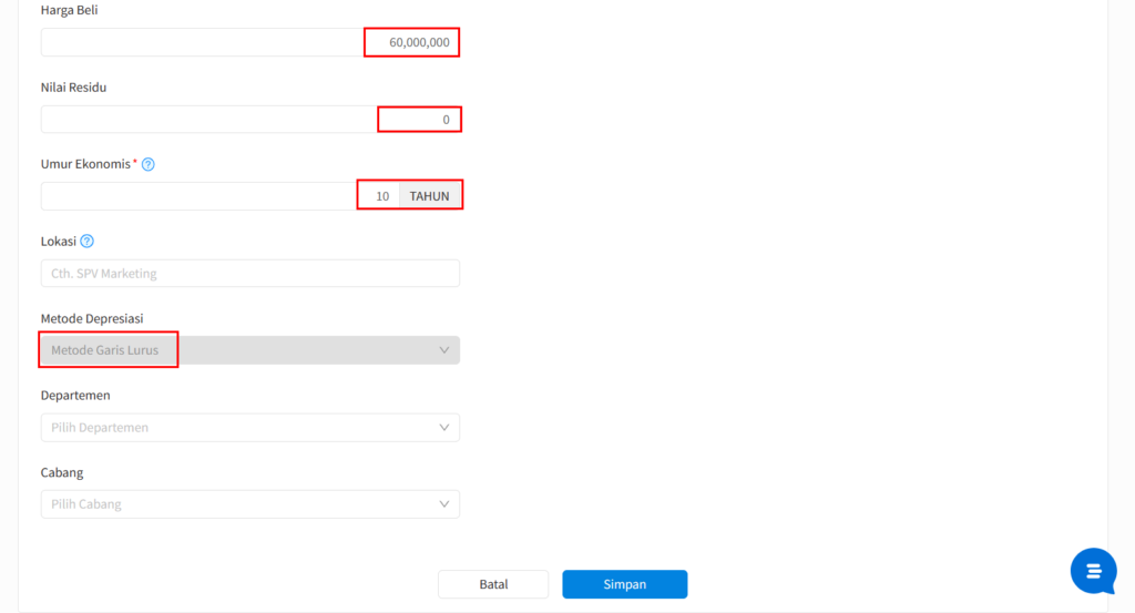 Panduan Input Saldo Awal Aset Tetap Beecloud 3.0
