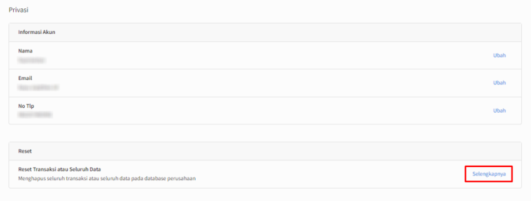 Panduan Cara Reset Transaksi dan Reset Seluruh Data Beecloud 3.0