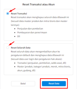 Panduan Cara Reset Transaksi dan Reset Seluruh Data Beecloud 3.0