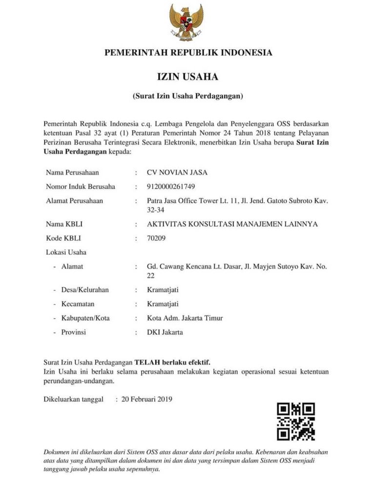 Contoh Surat Izin Usaha: Cara Membuat dan Syarat Membuat