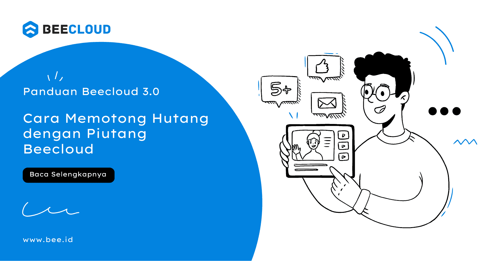Panduan Cara Memotong Hutang dengan Piutang Beecloud 3.0
