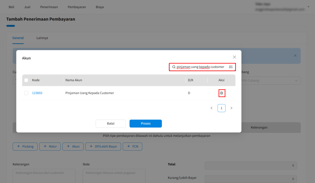 Panduan Input Pinjaman Uang Kepada Customer Beecloud 3.0
