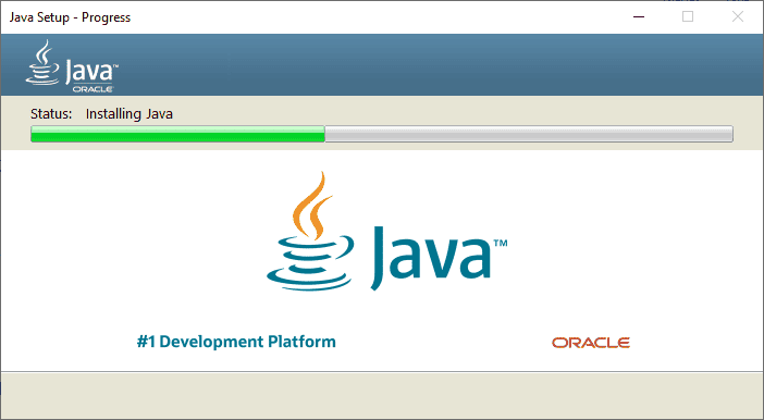 Panduan Update Java