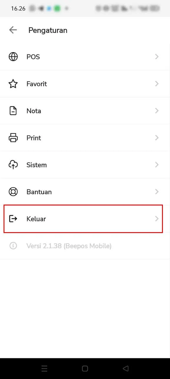 Panduan Cara Reset Data Beepos Mobile 2.0