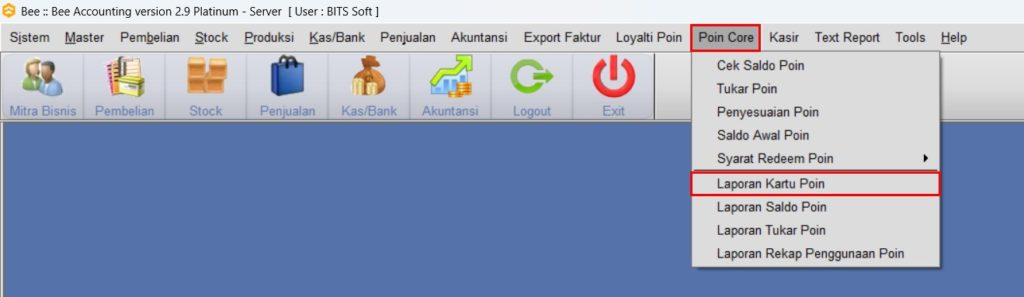 Panduan Cek Riwayat Poin Pada Laporan Kartu Poin Beeaccounting