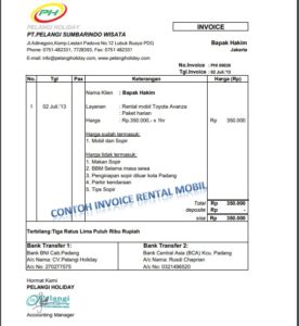 15 Contoh Invoice Pembayaran, Jenis dan Cara Buatnya
