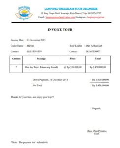 15 Contoh Invoice Pembayaran, Jenis dan Cara Buatnya