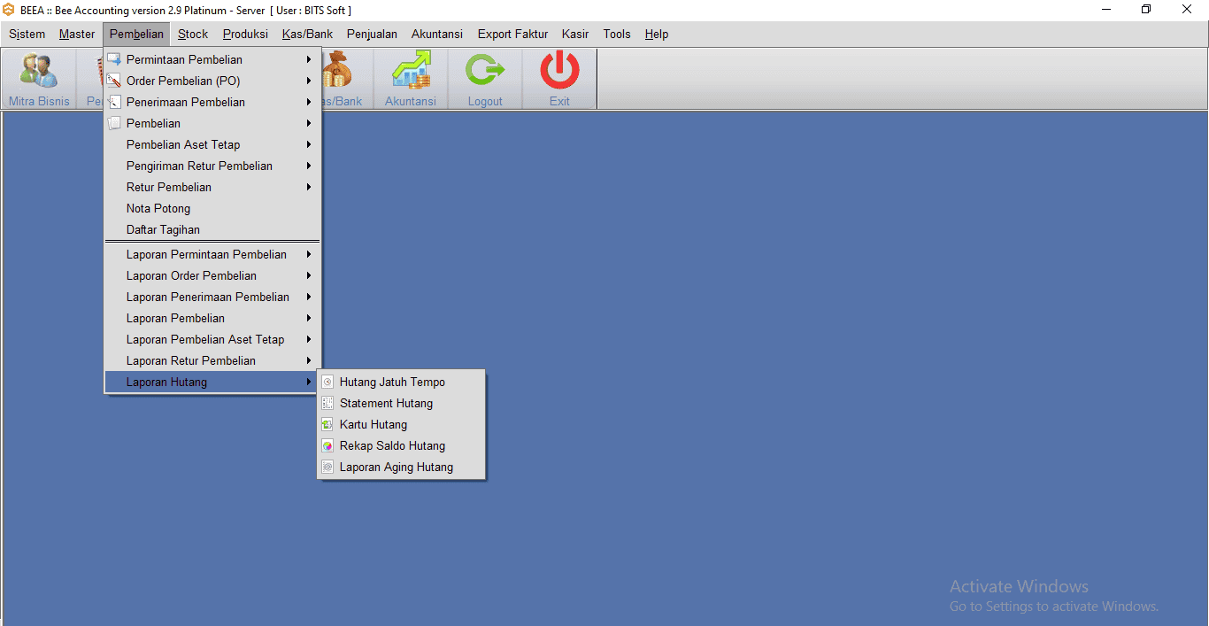 Panduan Cara Melihat Laporan Rekap Saldo Hutang Supplier Beeaccounting