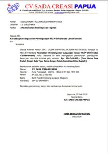 Contoh Surat Permohonan Pembayaran untuk Berbagai Keperluan