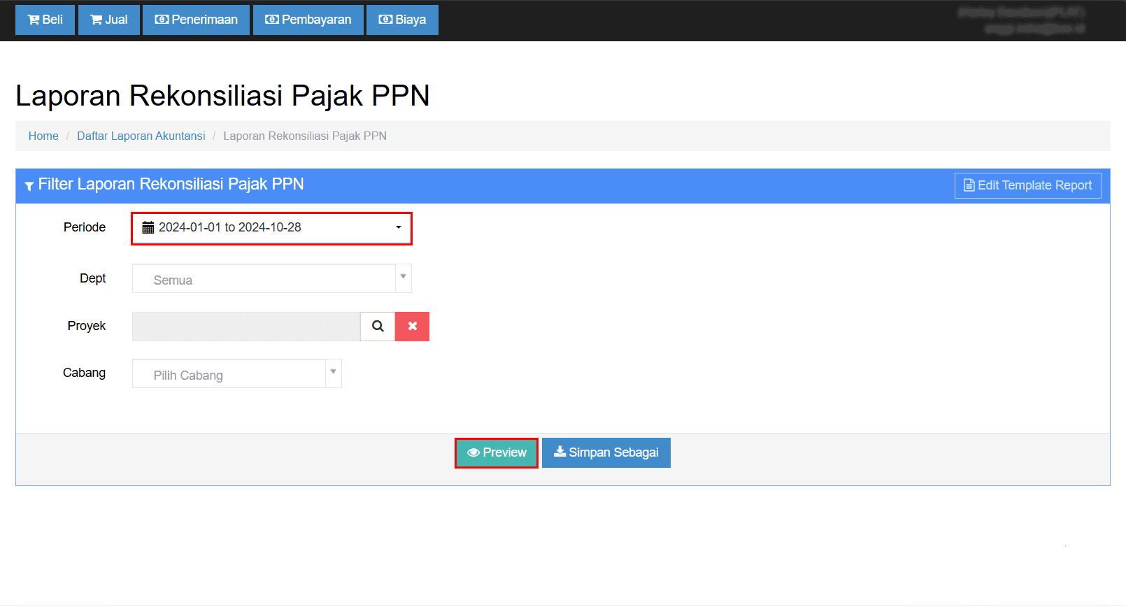 Panduan Cara Input Pembayaran PPN Keluaran Disertai PPN Masukan Beecloud
