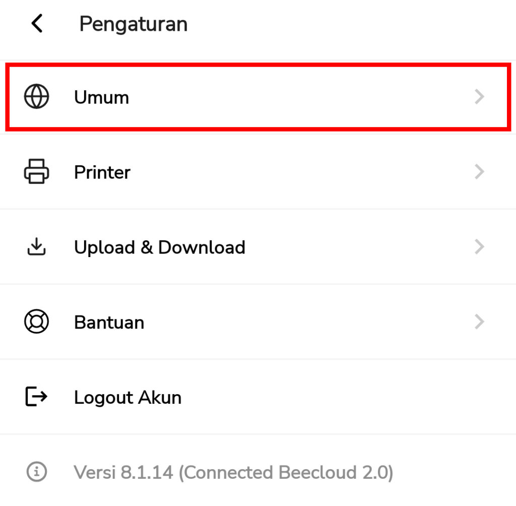 Panduan Setting Footer Nota Beecloud Sales Order Mobile