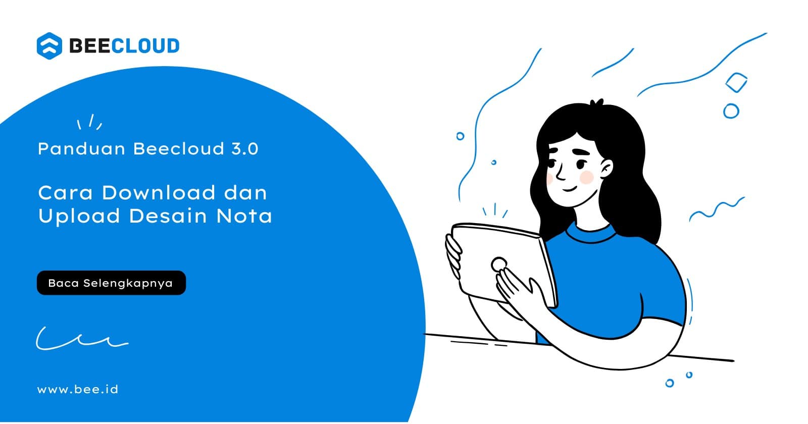 Cara Download Upload Desain Nota Beecloud